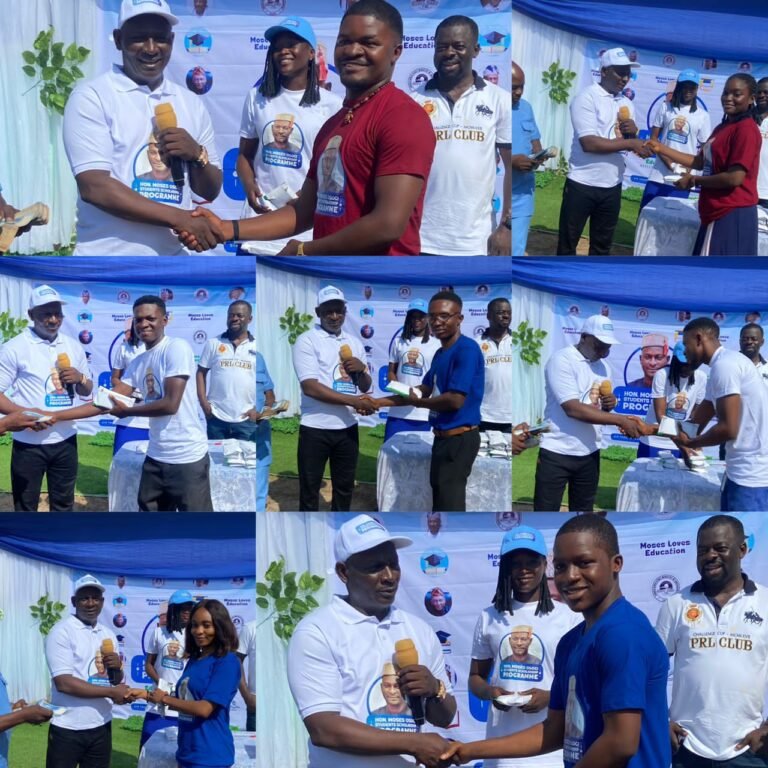 C'River Environment Commissioner disburbes ₦10m scholarship to 60 Abi ...